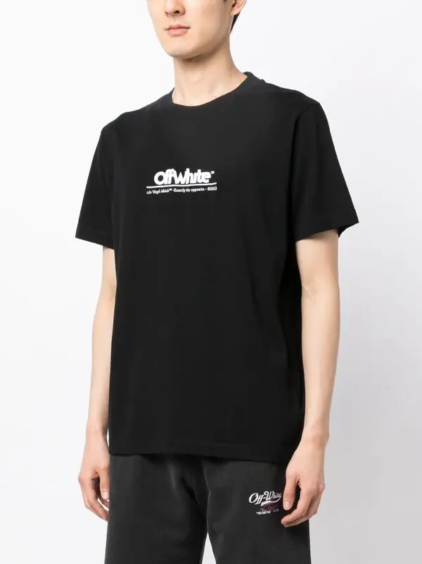 Off-White Logo-embroidered T-shirt