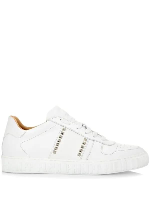 Philipp Plein Studded Low-top Sneakers - White