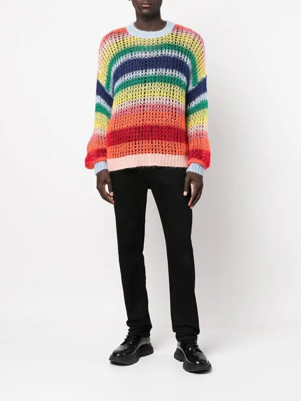 Dsquared2 Striped Crew-neck Jumper