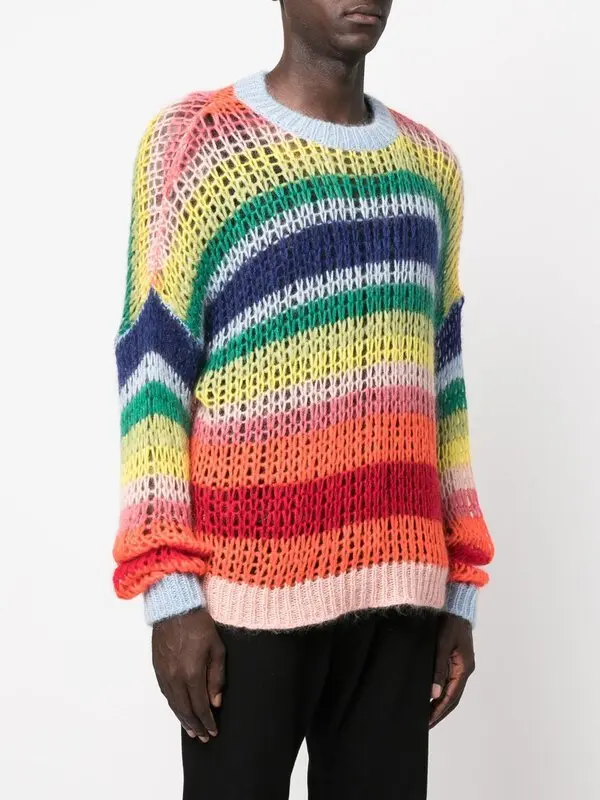 Dsquared2 Striped Crew-neck Jumper