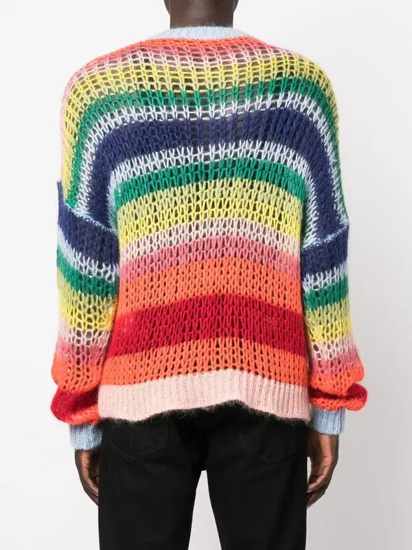Dsquared2 Striped Crew-neck Jumper