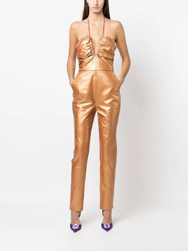 Zeynep Arçay Ruched-bodice Jumpsuit