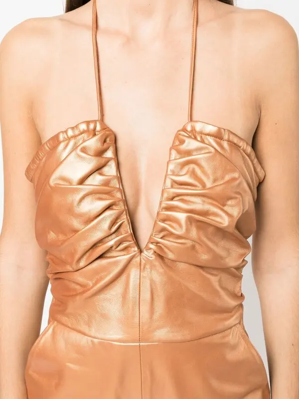 Zeynep Arçay Ruched-bodice Jumpsuit