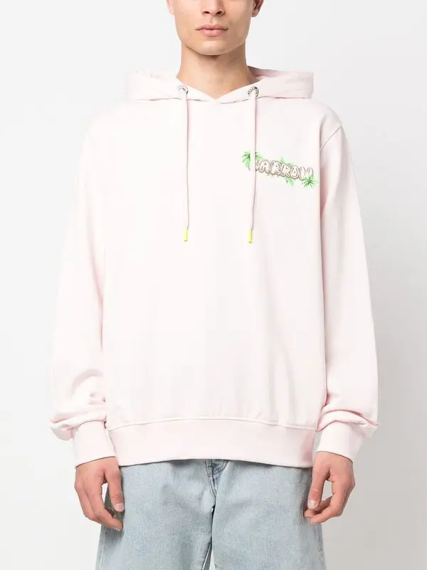 BARROW Graphic-print Pullover Hoodie