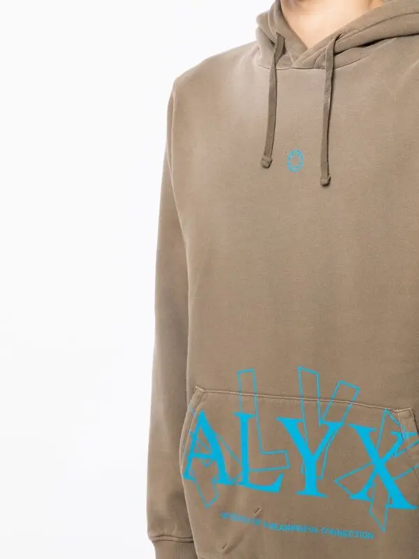 1017 Alyx 9sm Logo-print Pullover Hoodie