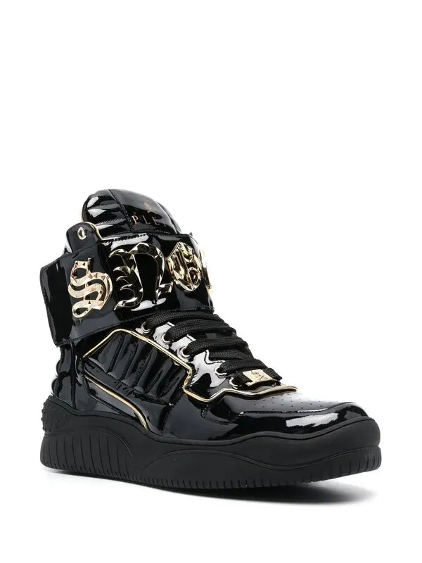 Philipp Plein X Snoop Dogg Pleindogg High-top Sneakers