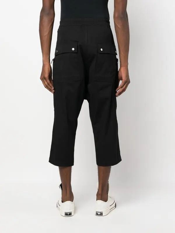 Rick Owens Cropped Drawstring Trousers