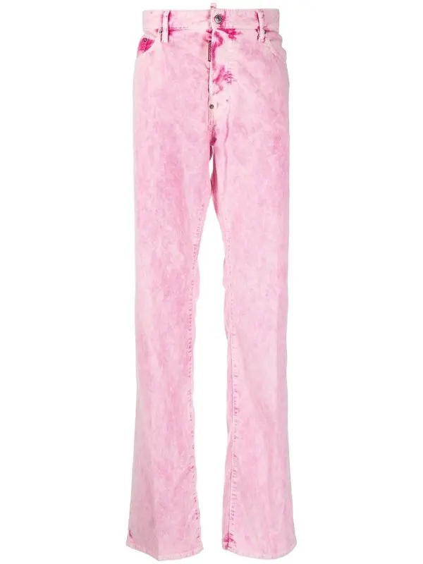 Dsquared2 Tie-dye Corduroy Trousers