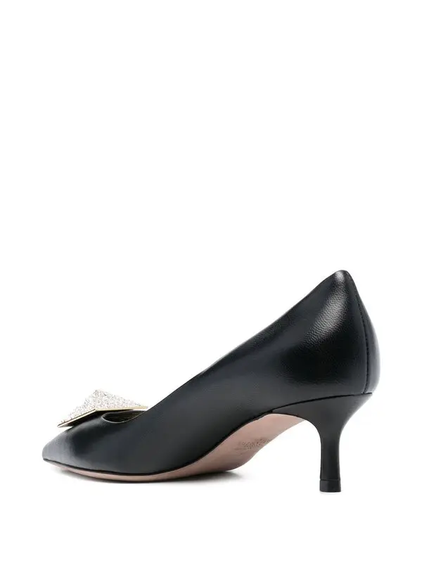 Valentino Garavani One Stud 40mm Leather Pumps