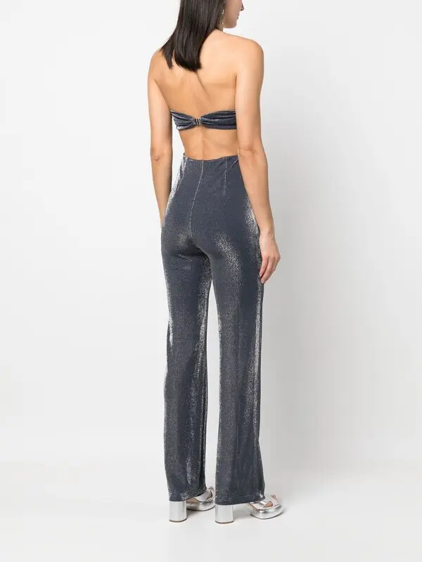 ROTATE BY BIRGER CHRISTENSEN Halterneck Jumpsuit