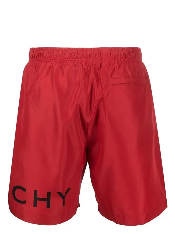 Givenchy Logo-print Swim Shorts