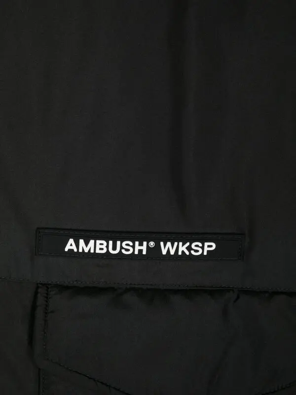 AMBUSH Logo-print Padded Scarf
