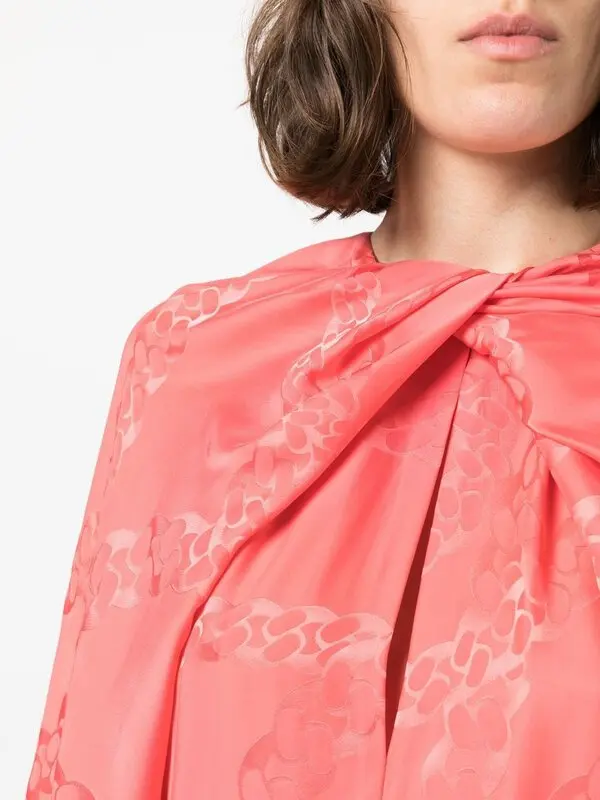 Stella McCartney Chain-link Print Blouse