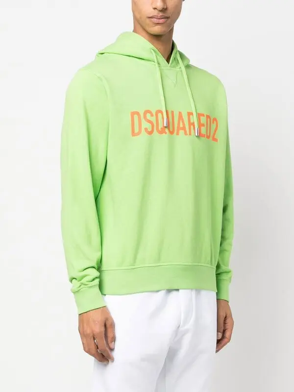 Dsquared2 Cotton Logo Hoodie