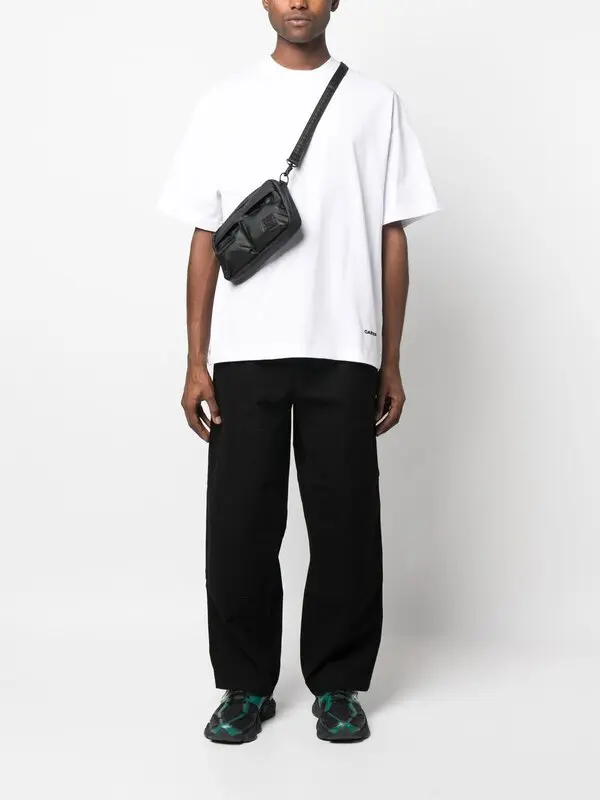 Carhartt Work In Progress Link Script Organic Cotton T-shirt - White