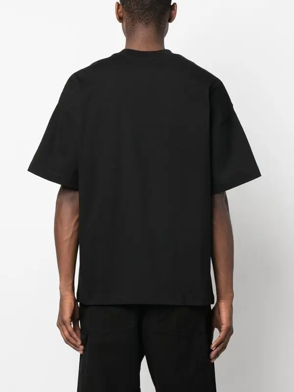 Carhartt Work In Progress Link Script Organic Cotton T-shirt - Black