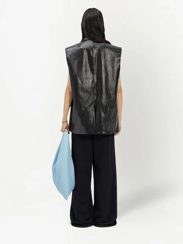 MAISON MARGIELA Sleeveless Leather Gilet