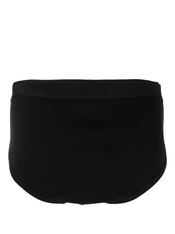 TOM FORD Logo-print Cotton Briefs - White