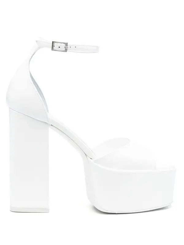 Paris Texas Tatiana 110mm Platform Sandals - White