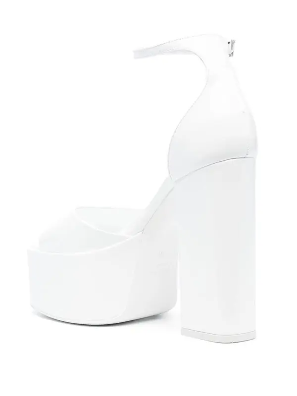 Paris Texas Tatiana 110mm Platform Sandals - White