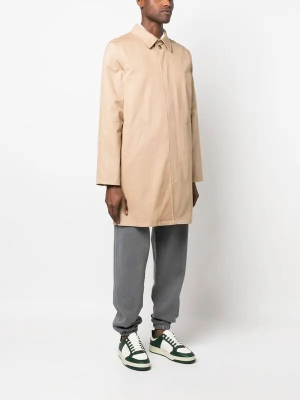 A.p.c. Ville Cotton Raincoat - Neutrals