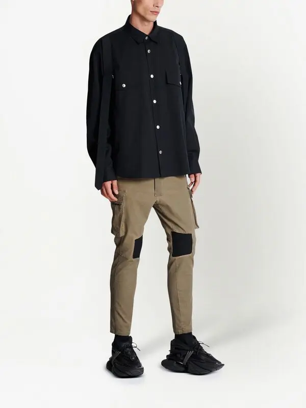 Balmain Chest Flap-pocket Detail Shirt
