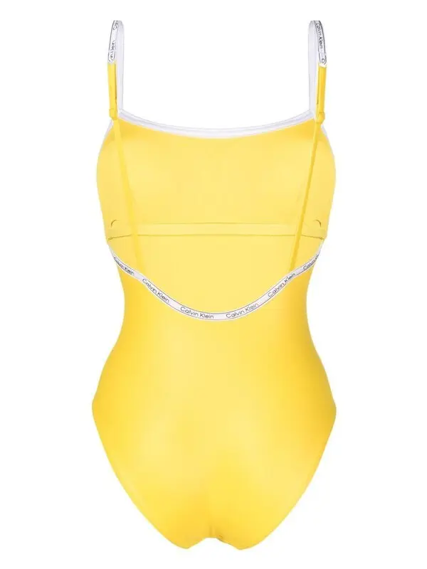 Calvin Klein Print Strap Swimsuit