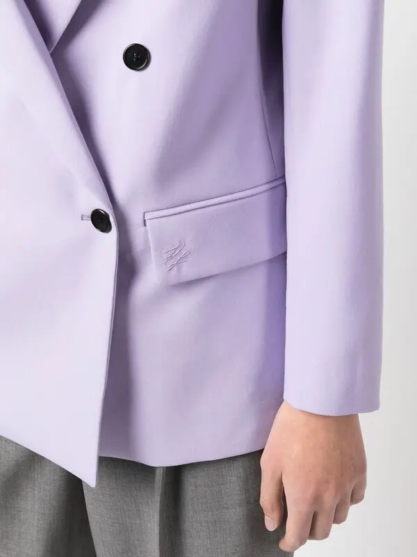 Karl Lagerfeld Tailored Double-breasted Blazer
