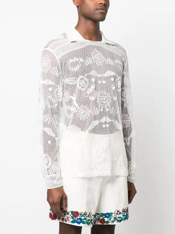 BODE Contour-ribbon Pullover Shirt