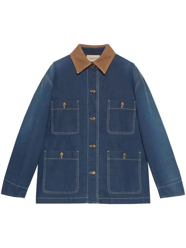 Gucci Longline Denim Jacket