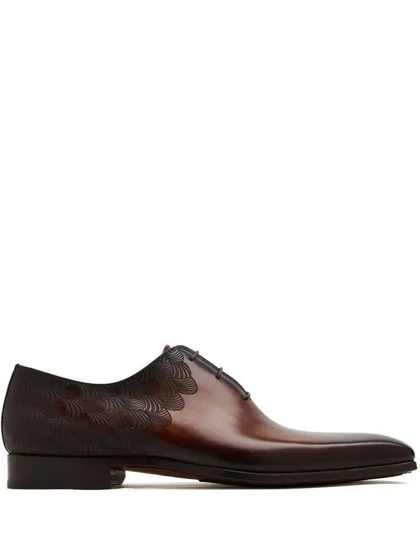 Magnanni Embossed Oxford Shoes