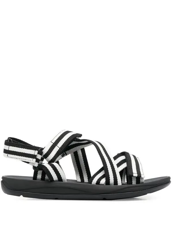 Camper Match Striped Sandals
