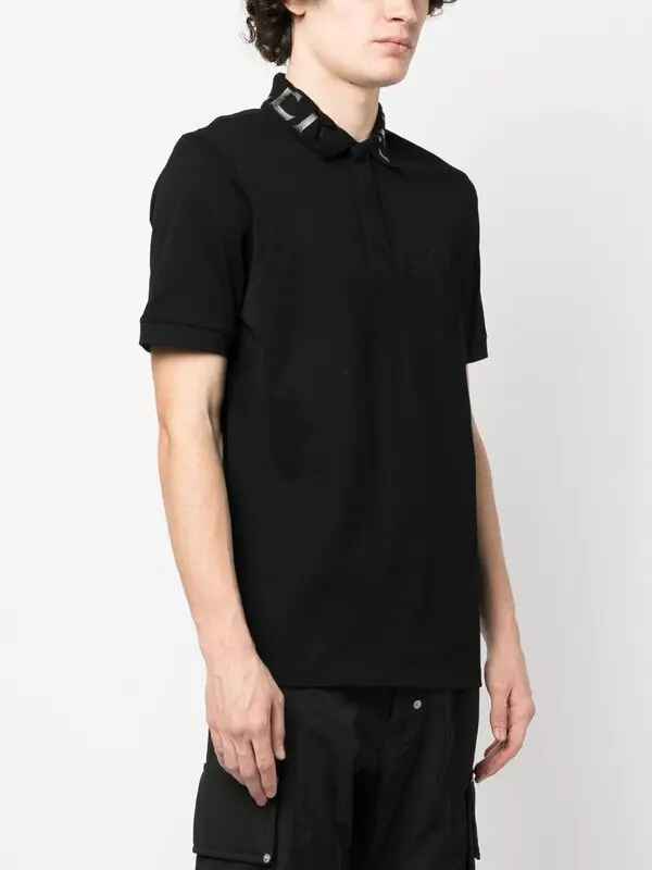 Moncler Logo-collar Polo Shirt
