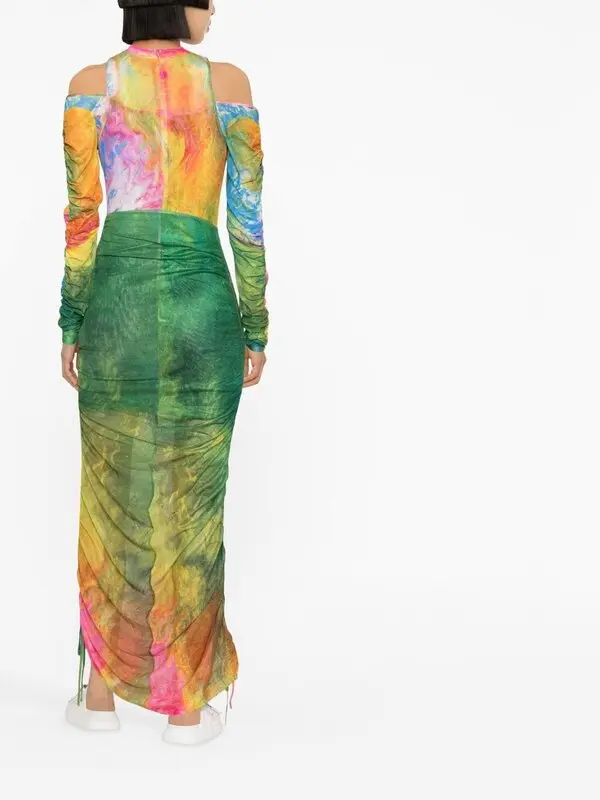 ALEMAIS Irving Mesh Dress