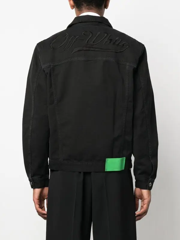 Off-White Long-sleeve Denim Jacket