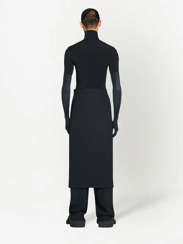 Balenciaga Slit Tailored Skirt