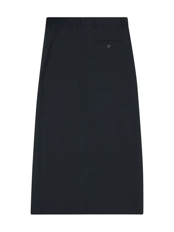 Balenciaga Slit Tailored Skirt