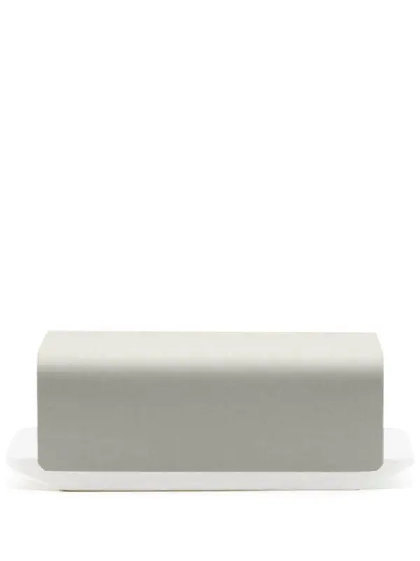 ALESSI Porcelain Butter Dish - Grey