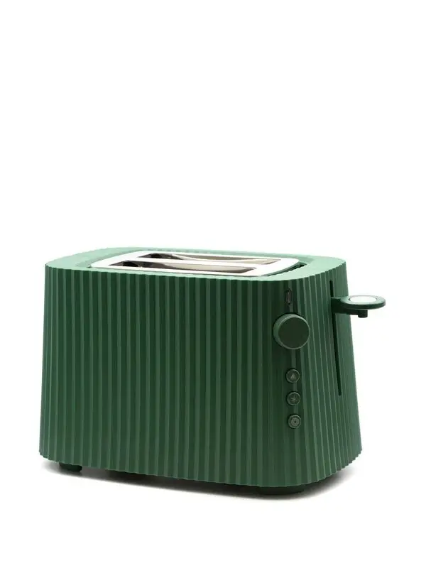 ALESSI Plissé Matte Toaster - Green