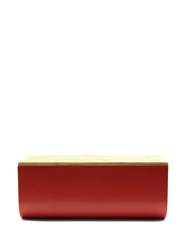 ALESSI Mattina Bread Bin - Red