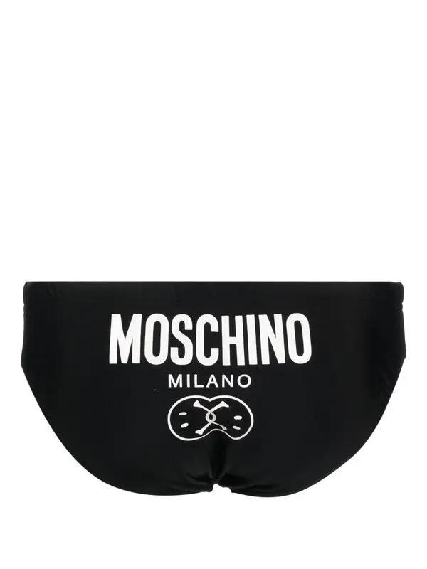 Moschino Logo-print Swim Trunks