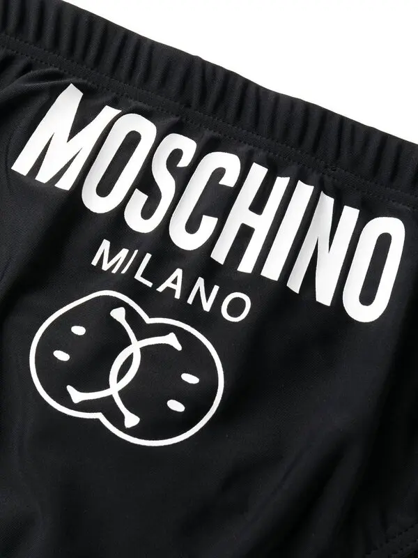 Moschino Logo-print Swim Trunks