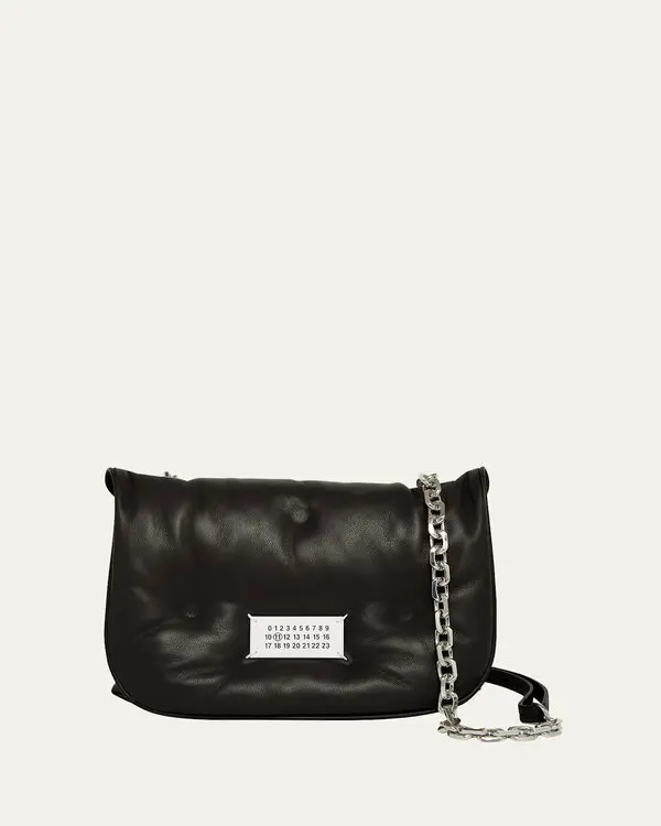 MAISON MARGIELA Glam Slam Small Flap Top-handle Bag