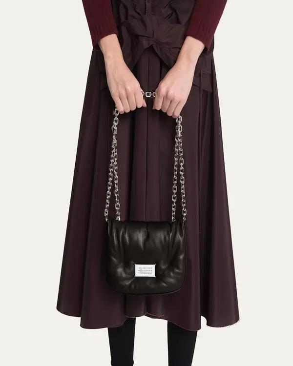 MAISON MARGIELA Glam Slam Small Flap Top-handle Bag
