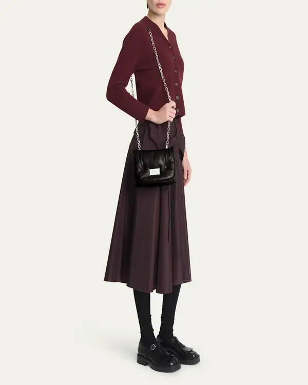 MAISON MARGIELA Glam Slam Small Flap Top-handle Bag
