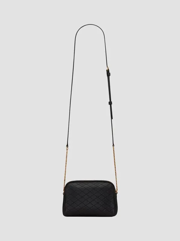 Saint Laurent Gaby Zipped Pouch - Nero