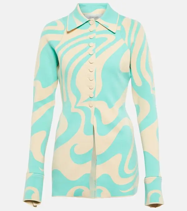 Sportmax Soraga Jacquard Blazer - Multicoloured