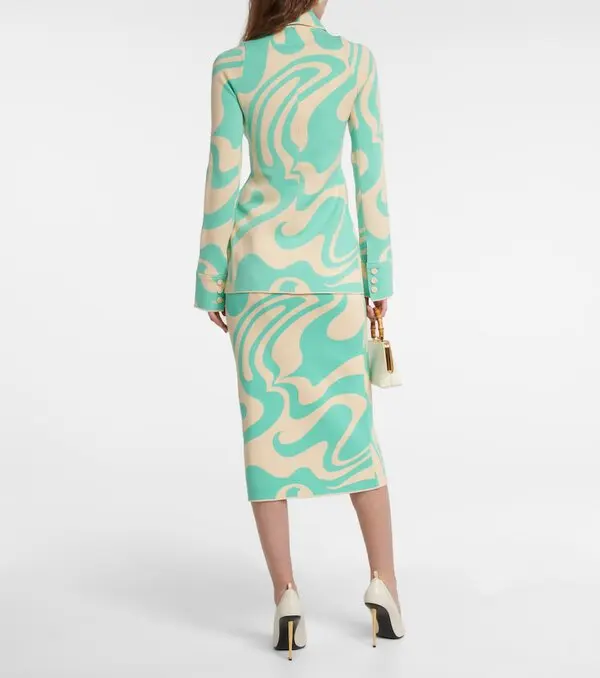 Sportmax Soraga Jacquard Blazer