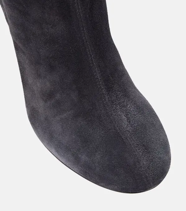 Alaïa Over The Knee Suede Boots