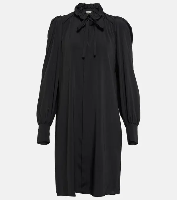 Dorothee Schumacher Tie-neck Minidress